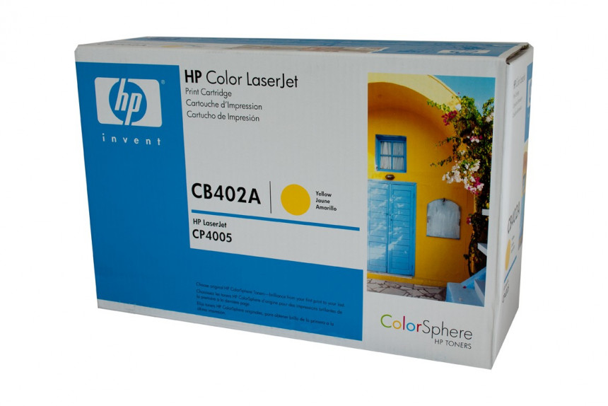 Toner HP CB402A Yellow CLJ CP4005