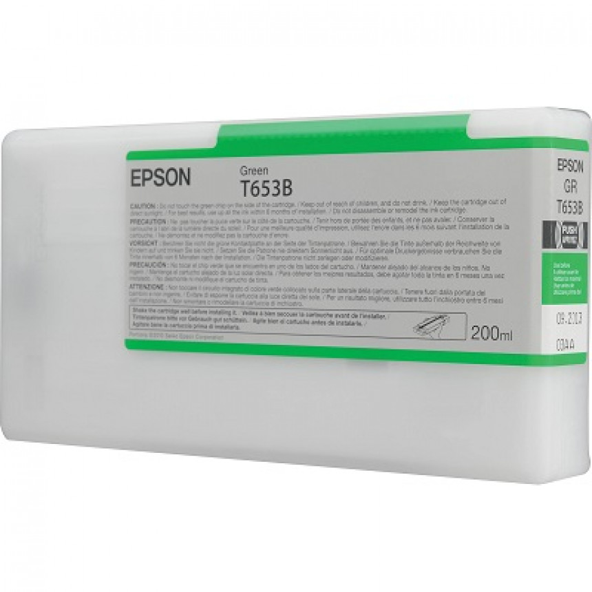 EPSON ink T653B green