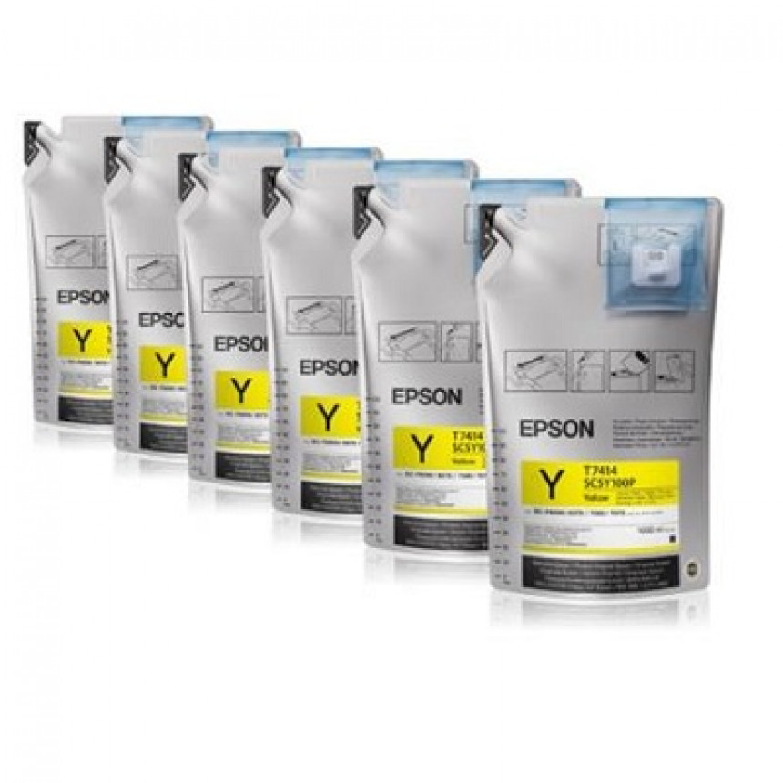 EPSON INK T7414 6l Pack Yellow