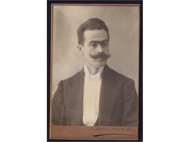 čačak - fotograf Dobrivoj Simic - kartonka 1912