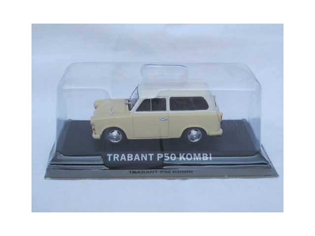 1:43 DeAgostini trabant P50 kombi