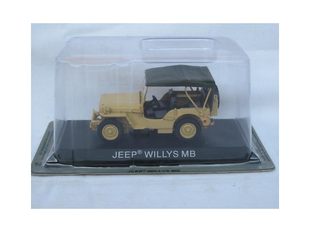 1:43 DeAgostini jeep willys MB
