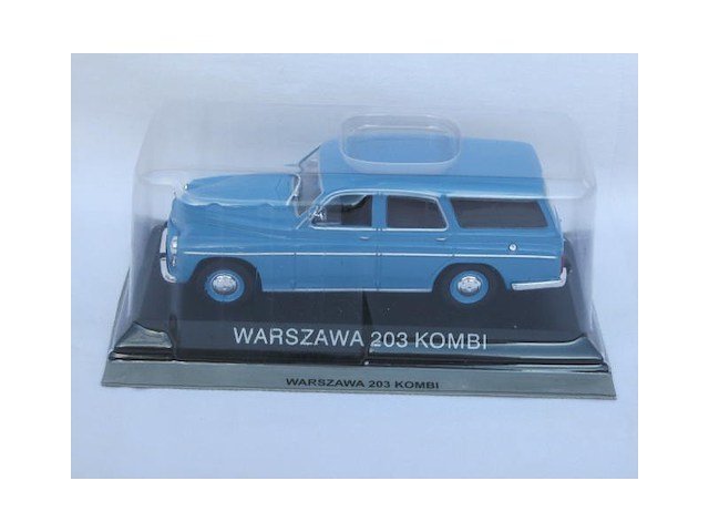 1:43 DeAgostini warszawa 203 kombi