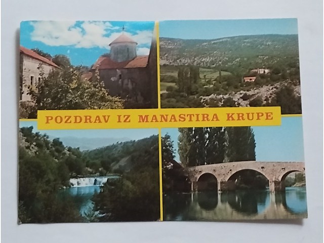Srpski Pravoslavni Manastir Krupa - Dalmacija -