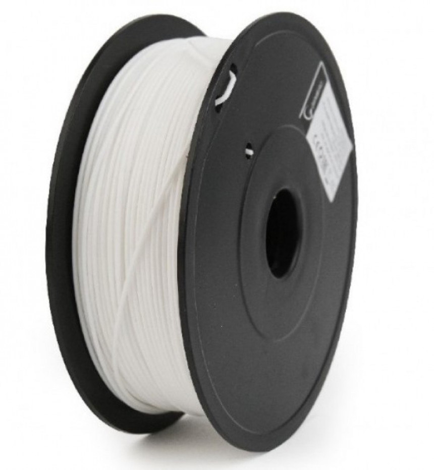 3DP-PLA1.75-01-W PLA Filament za 3D stampac 1.75mm, kotur 1KG WHITE 16659