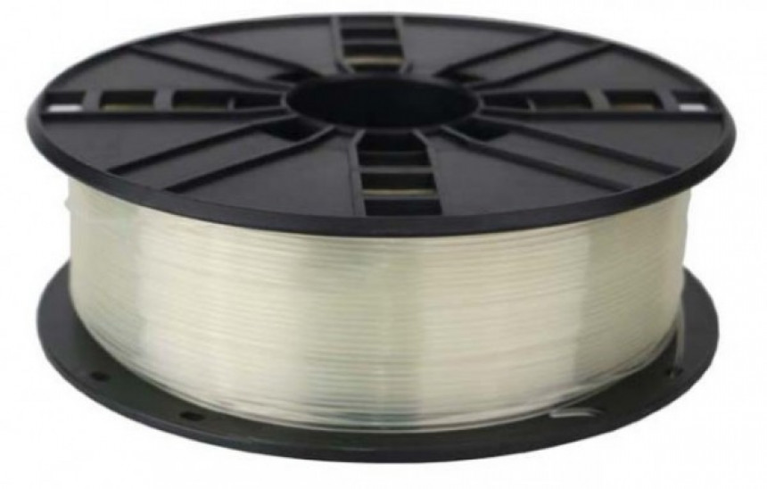 3DP-PLA1.75-01-TR PLA Filament za 3D stampac 1,75mm kotur 1KG TRANSPARENT 18891