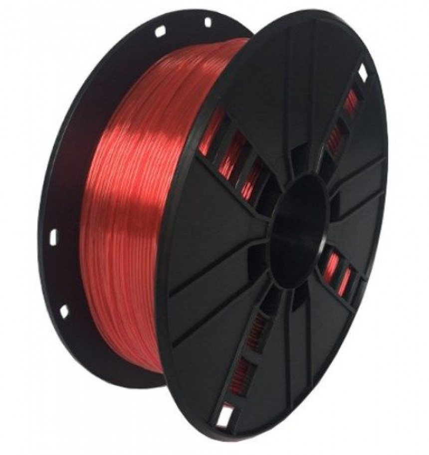 3DP-PETG1.75-01-R PETG Filament za 3D stampac 1.75mm, kotur 1KG RED 19678