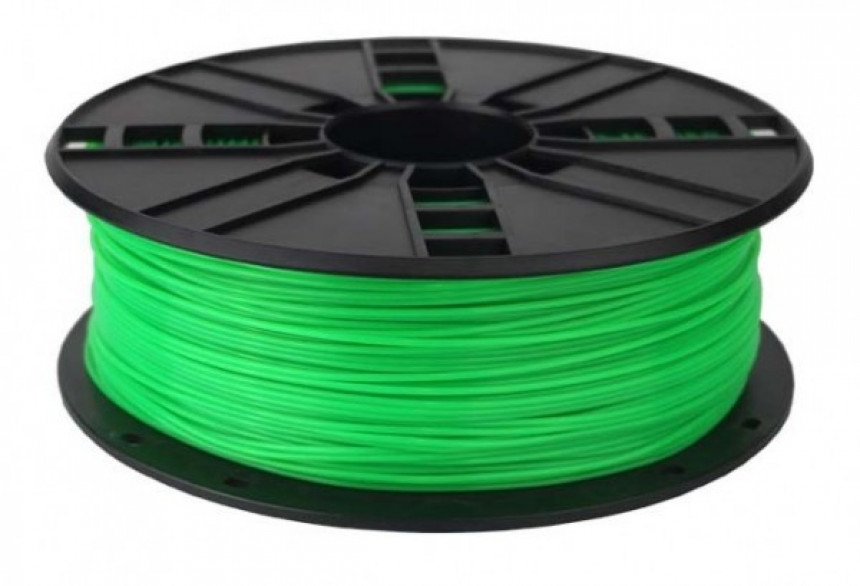 3DP-PLA1.75-01-G PLA Filament za 3D stampac 1,75mm kotur 1KG GREEN 16656