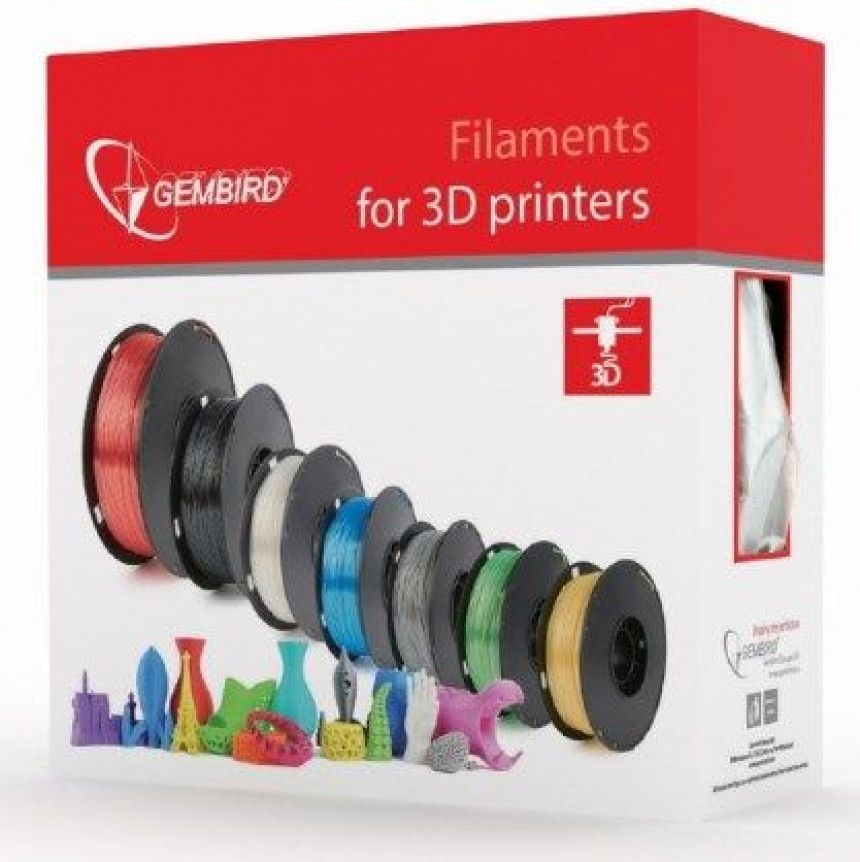 3DP-PLA+1.75-02-B PLA-PLUS Filament za 3D stampac 1,75mm kotur 1KG Blue 20112