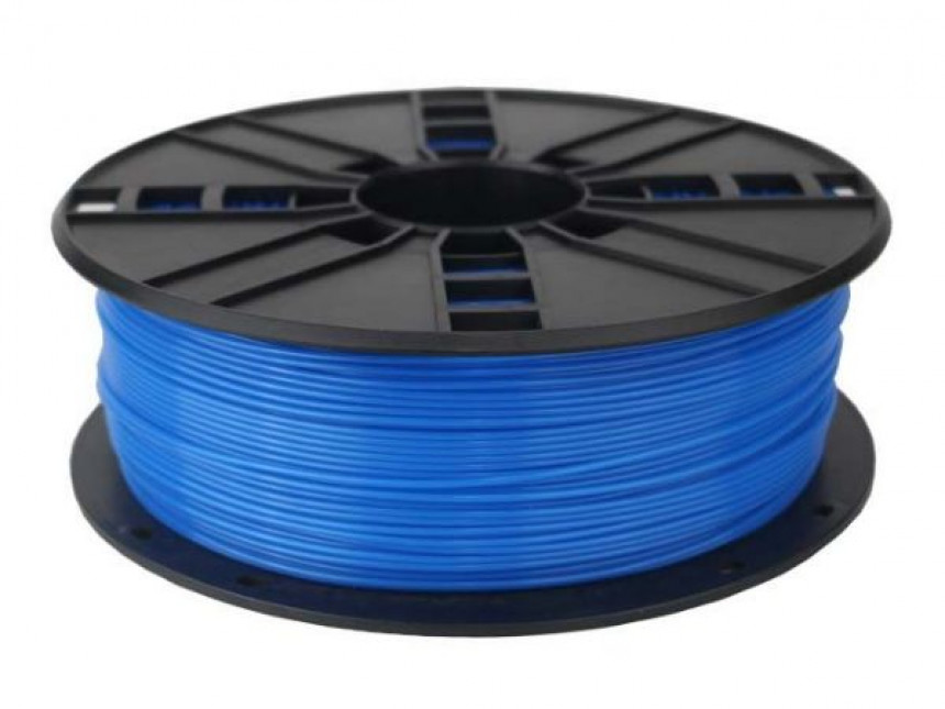 3DP-PLA1.75-01-FB PLA Filament za 3D stampac 1.75mm, kotur 1KG Fluorescent Blue 19006