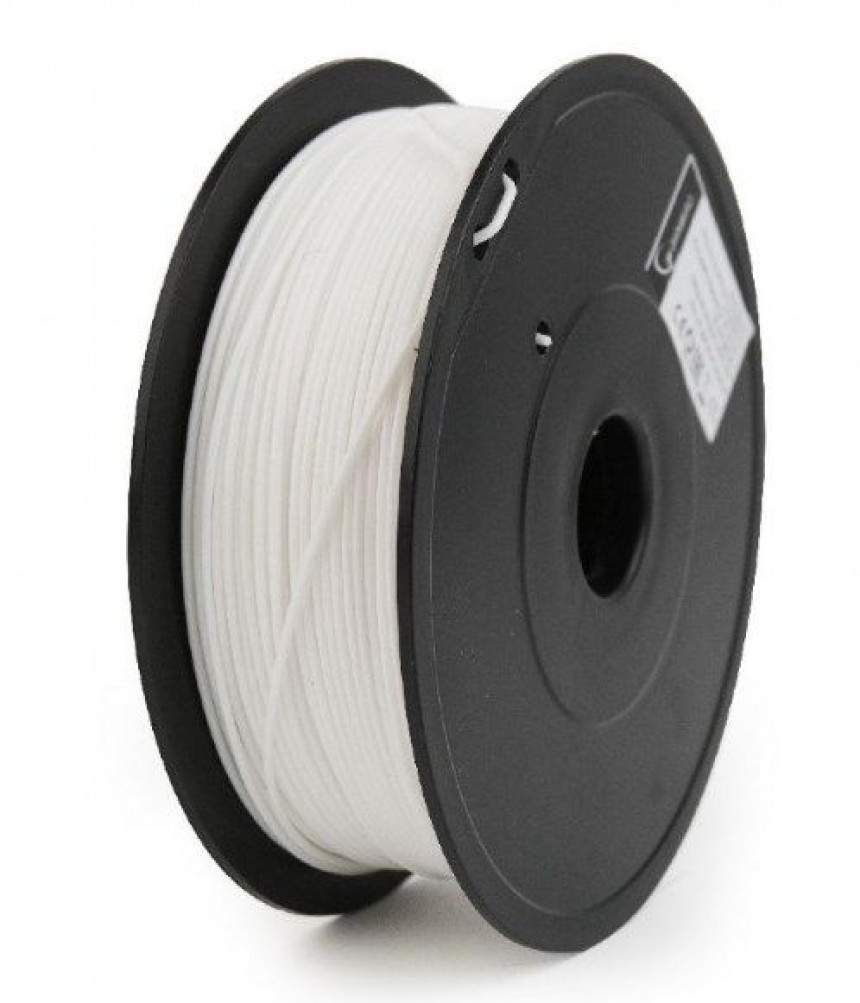 3DP-PLA+1.75-02-W PLA-PLUS Filament za 3D stampac 1,75mm kotur 1KG White 20003