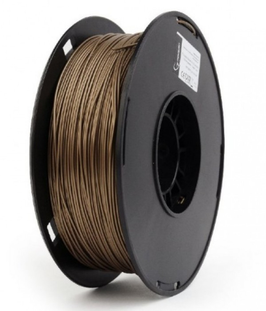 3DP-PLA+1.75-02-GL PLA-PLUS Filament za 3D stampac 1,75mm kotur 1KG GOLD Metal 38281