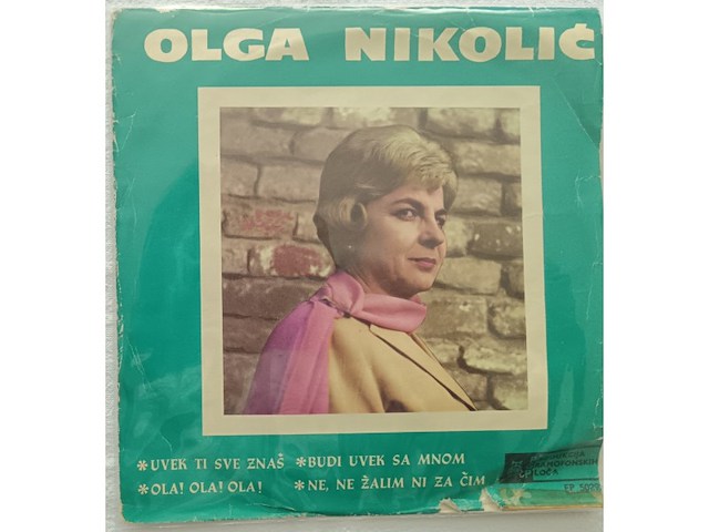 OLGA  NIKOLIC  -  TI  UVEK  SVE  ZNAS