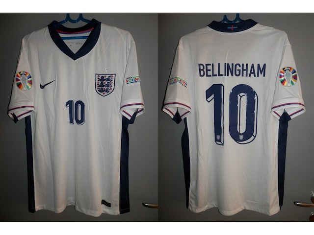 Engleska dres (EURO 2024) Jude Bellingham 10 England