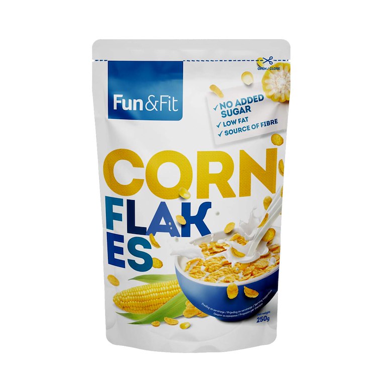 Fun&Fit Corn flakes 250g