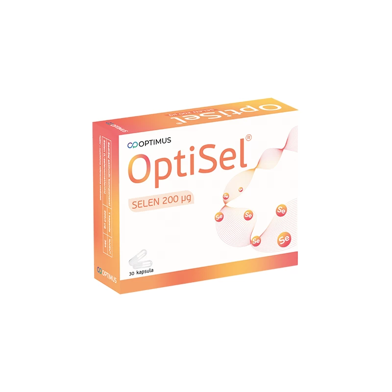 OptiSel selen 200µg 30 kapsula Optimus Pharma