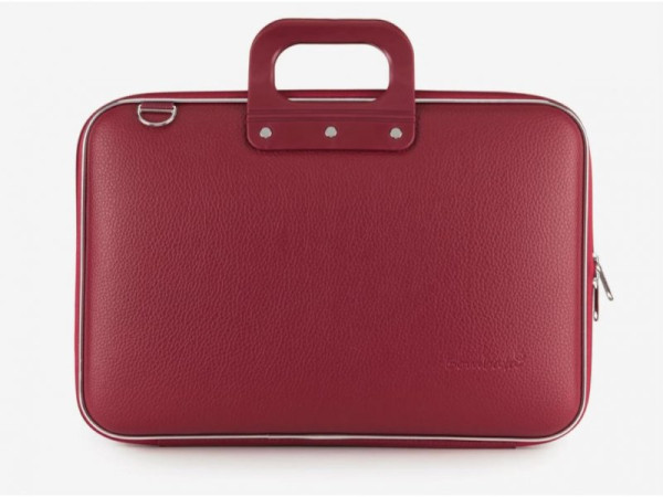 Torba BOMBATA Classic Vinil 15 Borgogna red/Crvena