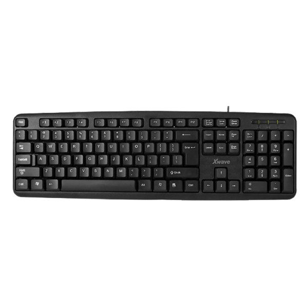 Xwave X 07 Tastatura USB,USA slova,crna