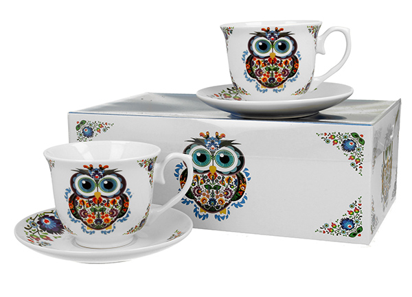 Set šolja Ethno Owl / 2 250 ml