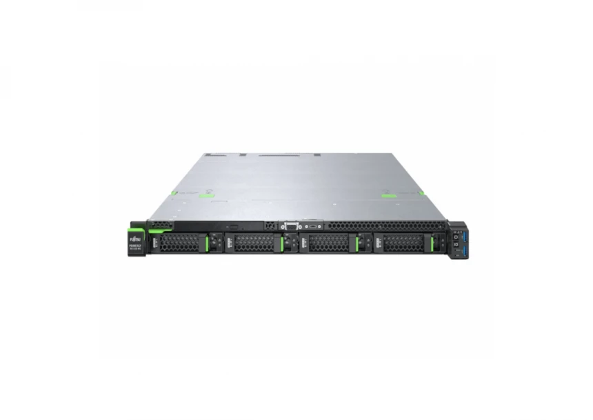 Server Fujitsu RX1330 M5/Intel Xeon 2334 4C 3.40GHz/32GB/4SFF/NoHDD/NoODD/500W/1U Rack/1Y