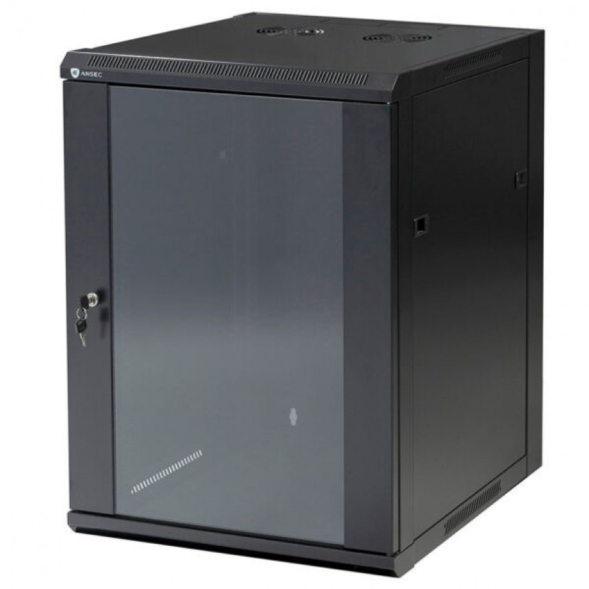 Rek orman 12U WS1-6412 wall mount cabinet 600x450 mm (1) 43471
