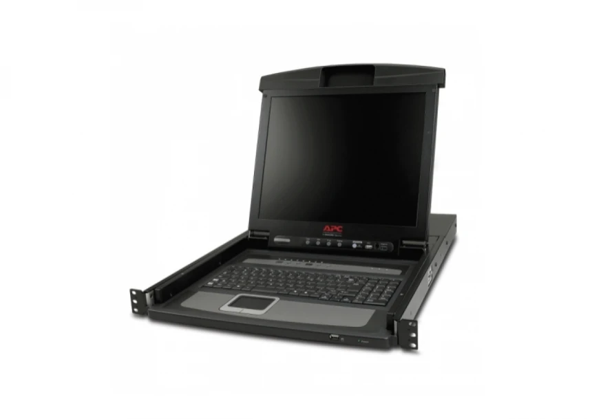 17" Rack LCD Console with Integrated 8 Port Analog KVM Switch AP5808