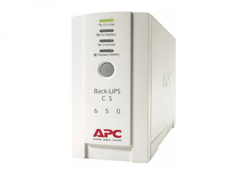 APC Back-UPS 650VA, Standby, Tower, 650VA/400W, 230V, 4x IEC C13 (3x Full + 1x Surge), Battery 9Ah (RBC17), Line Protection RJ-45 phone/fax/modem/DSL