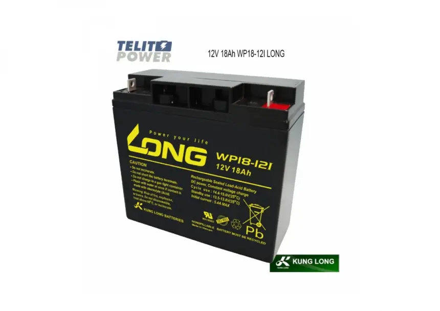 12V 18Ah F3 WP18-12I LONG