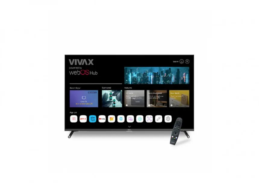 Televizor Vivax 50S60WO Smart, LED, 4K UHD, 50"(127cm), DVB-T2/T/C/S2