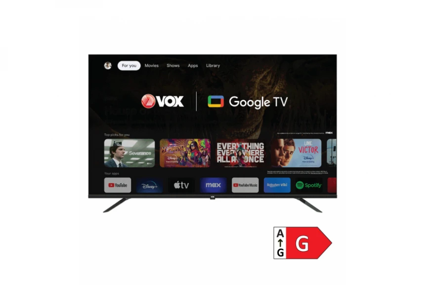 VOX smart 4K TV 55" VOX-55GOU205B