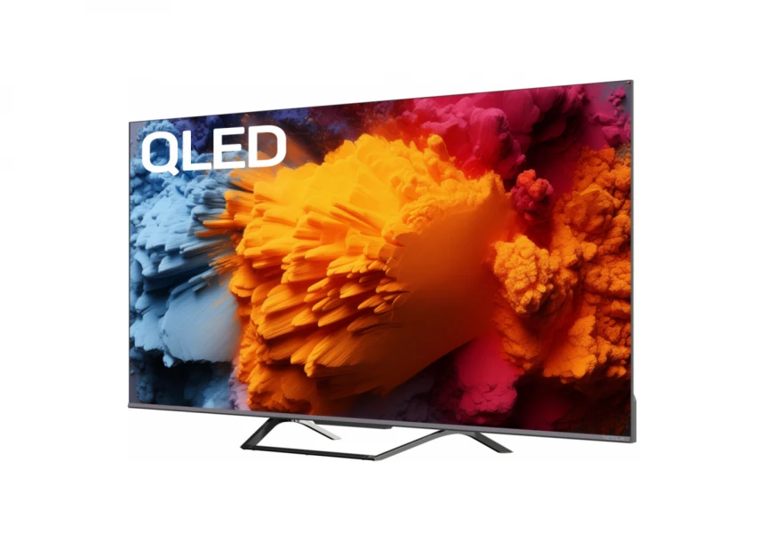 Televizor TESLA Q65S939GUS/QLED/65"/UHD/smart/Google TV/srebrna/frameless