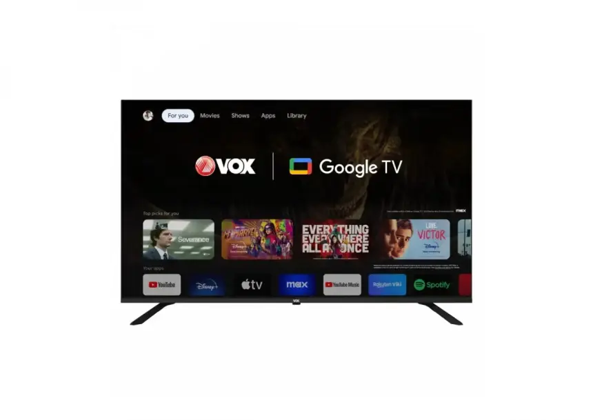 SMART LED TV 50 VOX 50GOU080B 3840x2160/4K/DVB-T2/C/S2