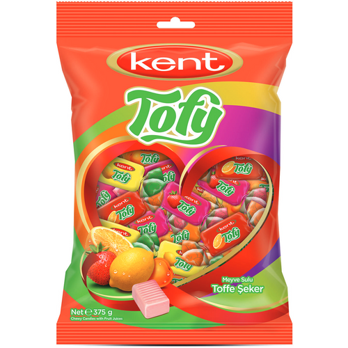 Kent bombone tofy fruit 375g