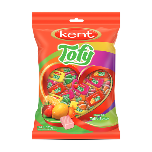 Kent bombone tofy fruit 375g