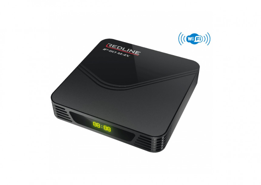 REDLINE Prijemnik IPTV@Android, 4K, 1 / 8 GB, USB, WiFi - IP-60 Max