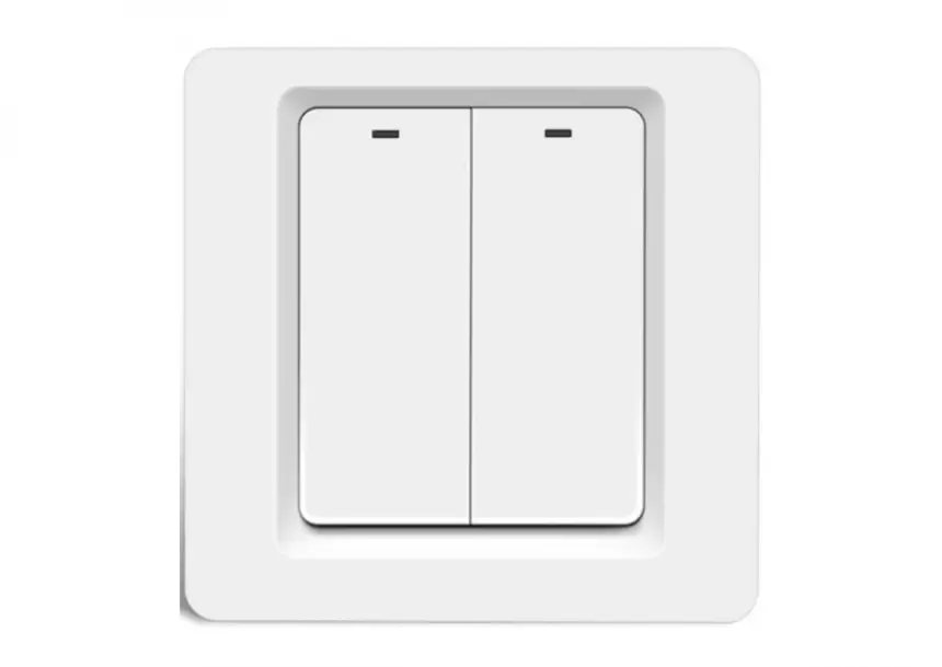 ZIGBEE-SWITCH-DS102 Gembird RSH Tuya WiFi Pametni kucni prekidac sa 2tastera EU Standard