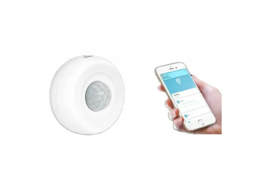 ZIGBEE-SMART-PIR-MS08 Gembird Tuya Smart WiFi PIR senzor detektora pokreta ljudskog tela,infracrveni