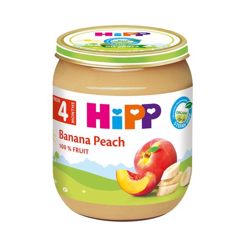 Hipp kašica banana i breskva 125g 4M+