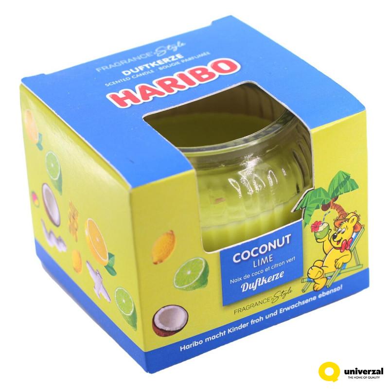 SVEĆA MIRISNA U POKLON KUTIJI 85g HARIBO COCONUT LIME A1681