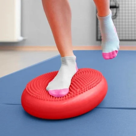 Balans jastuk disk na naduvavanje za ravna stopala, vežbanje ili masažu