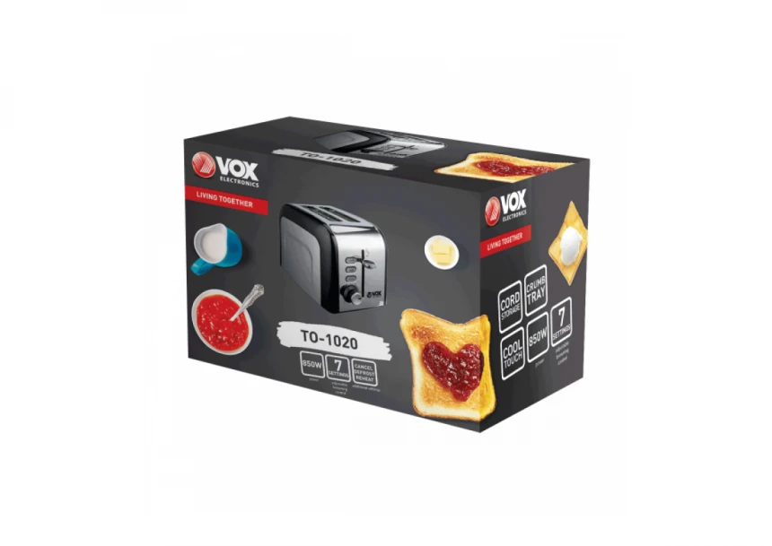 Toster VOX TO1020 850W