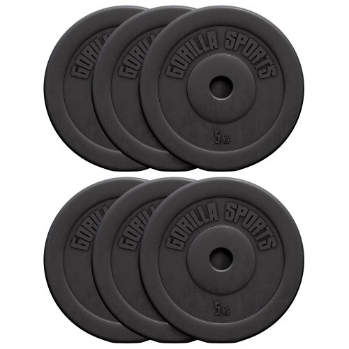 Set tegova obloženih plastikom 30 kg (6 x 5 kg)