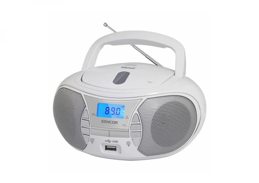 Radio CD Player SENCOR SPT 2700 WH S CD/MP3/USB/BT