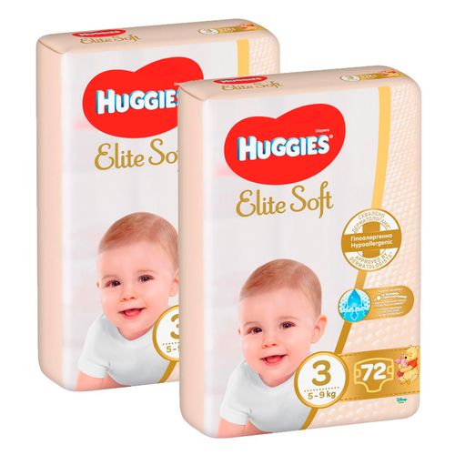 Huggies pelene EliteSoft Mega pakovanje Duo Pack