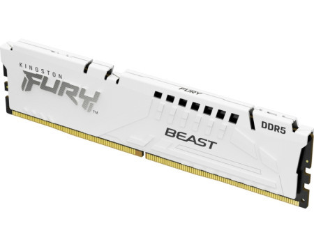 Kingston kf556c36bwe-16 dimm ddr5 16gb 5600mt/s fury beast white expo