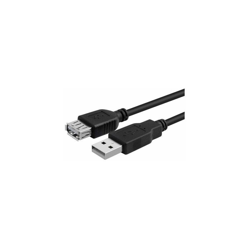 Kabel USB 2.0 A mus./A zen. 1.8m crni