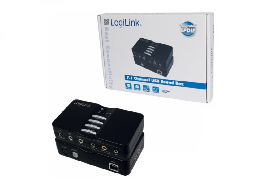 Zvučna Kartica MMS USB 7.1 LogiLink Soundbox 7.1