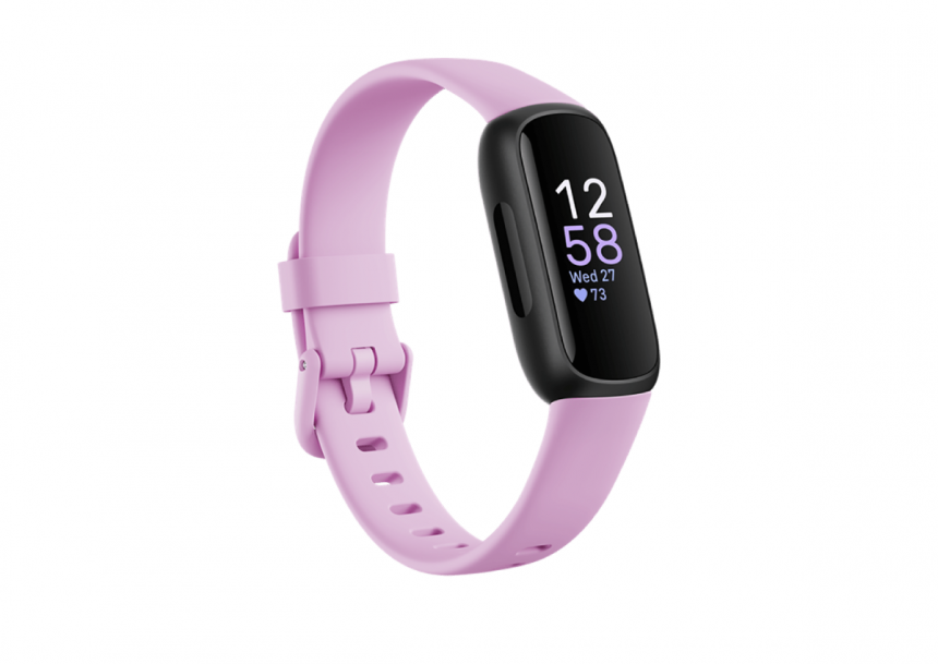 Fitness narukvica Fitbit INSPIRE 3 Lilac BlissBlack - FB424BKLV