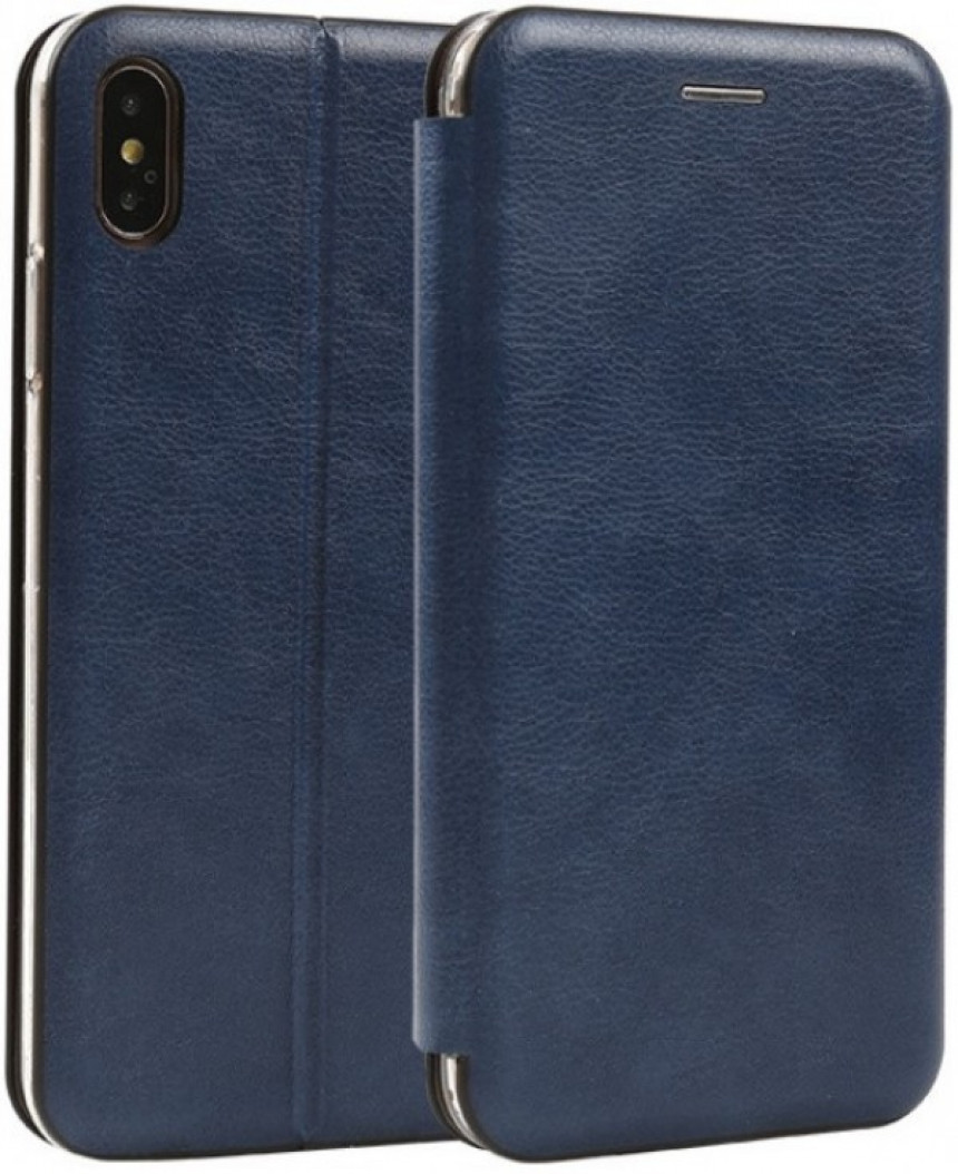 MCLF11-XIAOMI Futrola Redmi Note 9 Pro * Leather FLIP Blue (299) 41813
