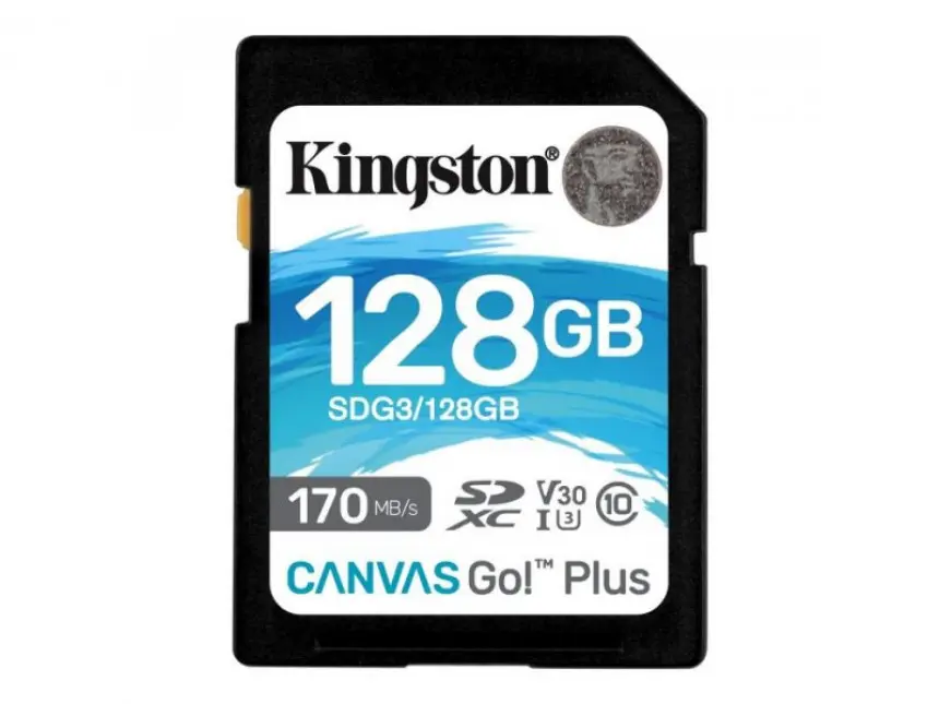 KINGSTON Mem.kart. bez adapt. Canvas Go! Plus microSD 128GB